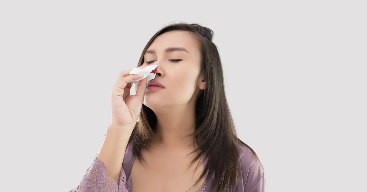 নাক দিয়ে রক্ত পড়ার কারণ ও প্রতিকার । ২০২৪ - Nritto